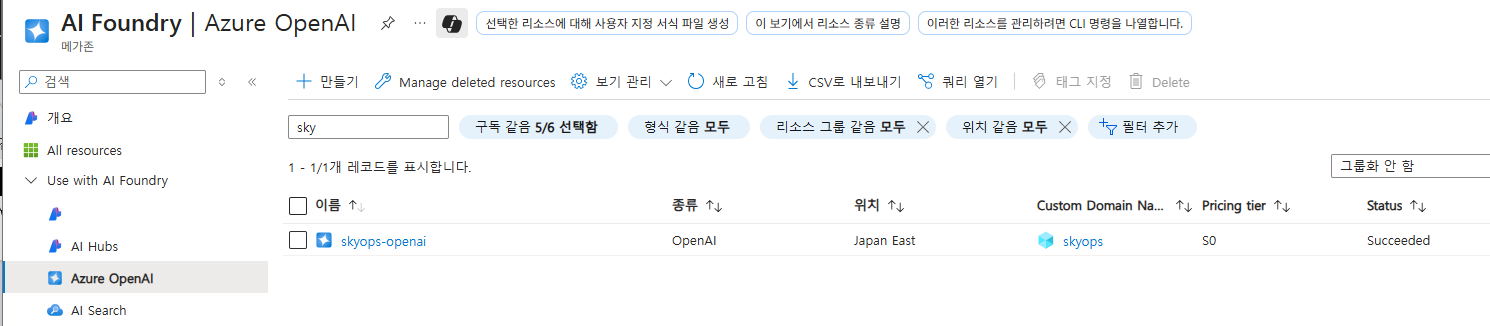 API Management(APIM)를 활용한 Azure OpenAI 로깅 구성 가이드 | SkyOps